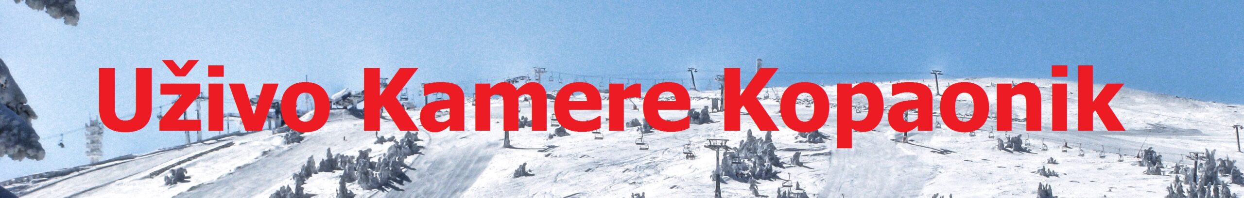 Kopaonik web kamere - uživo kamere sa Kopaonika - Brzeće Smeštaj